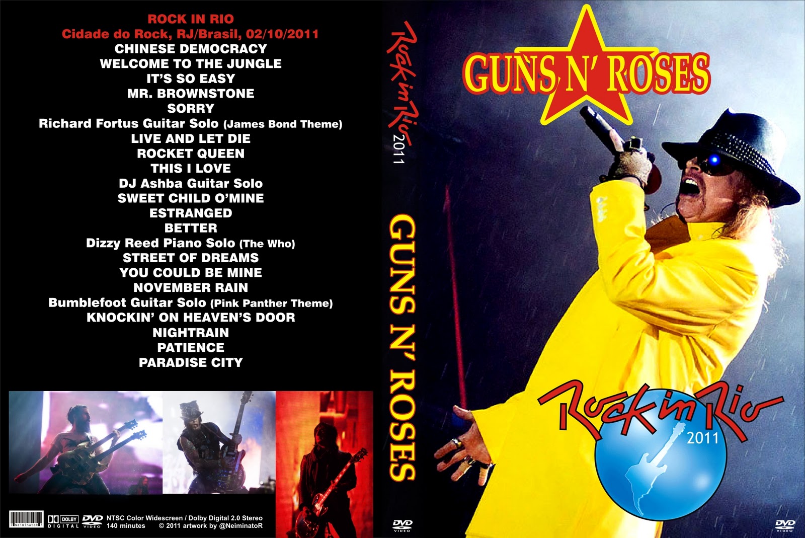 NeiminatoR: GUNS N' ROSES - Rock in Rio 2011