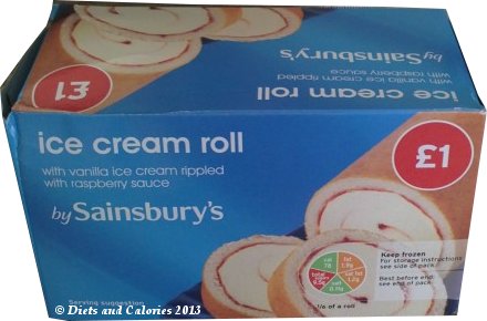 Arctic Roll (Sainsbury’s Ice Cream Roll) - NEW