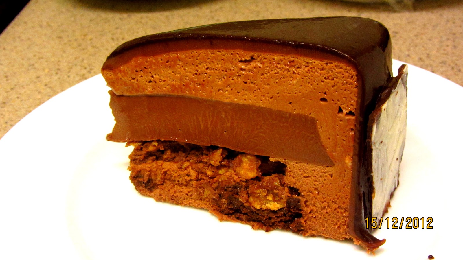 A student's baking journey: Chocolate Entremet
