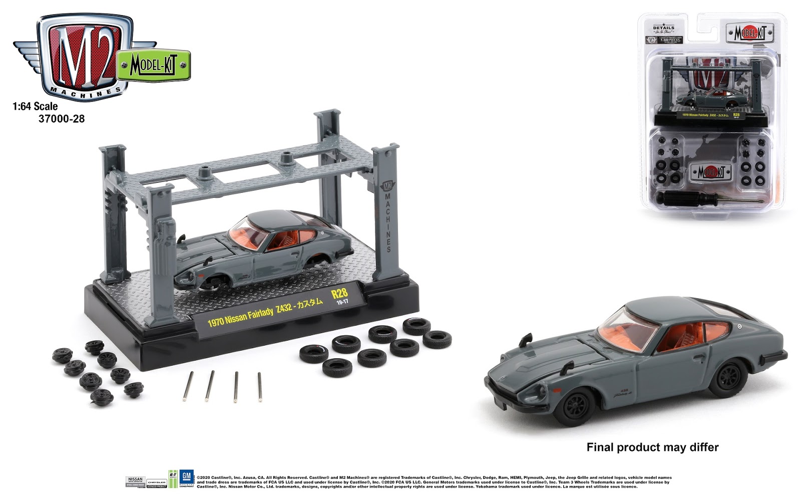 T-Hunted!: Um novo lote da série Model Kit da M2