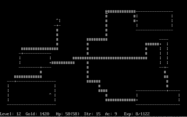 CRPG Adventures: Priority CRPG 2: Rogue: Exploring the Dungeons of Doom ...