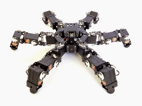 BIPED ROBOT NEWS JAPAN: EXSOS, a New Multi-Legged Robot Flame Kit Put ...