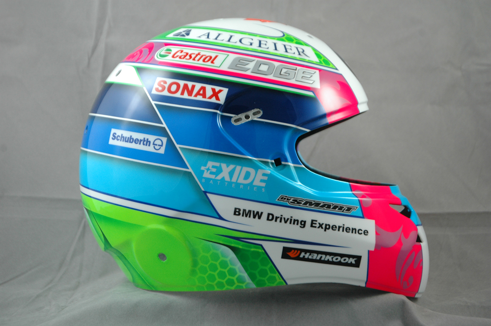 Racing Helmets Garage: Schuberth SF1 B.Spengler 2013 by Smart Race Paint