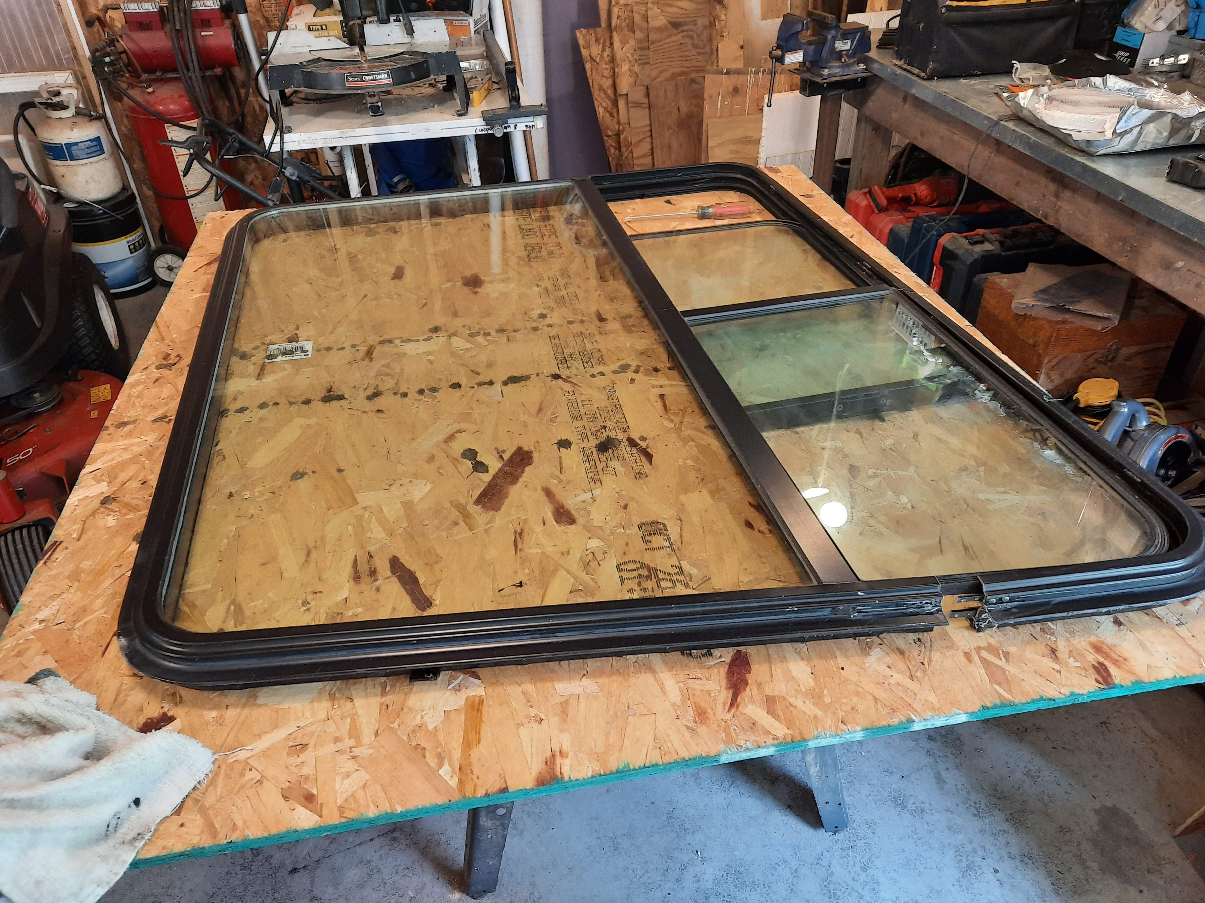 What A View!!! : MOTORHOME MODIFICATION - Repairing Blown Thermopane ...