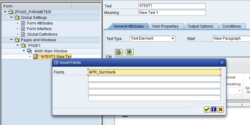 SAP SAMPLE: Passing Parameter to SAP Smartforms Part I SAP SAMPLE: Passing Parameter to SAP Smartforms Part I