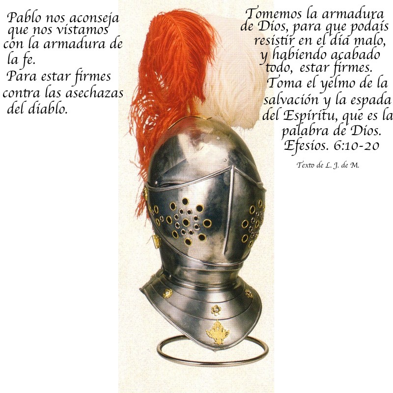 Meditaciones Matinales: EL YELMO DE LA SALVACIÓN