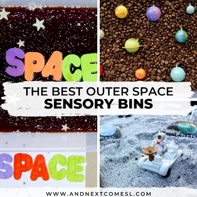 25+ Awesome Space Sensory Bins for Kids | And Next Comes L - Hyperlexia ...