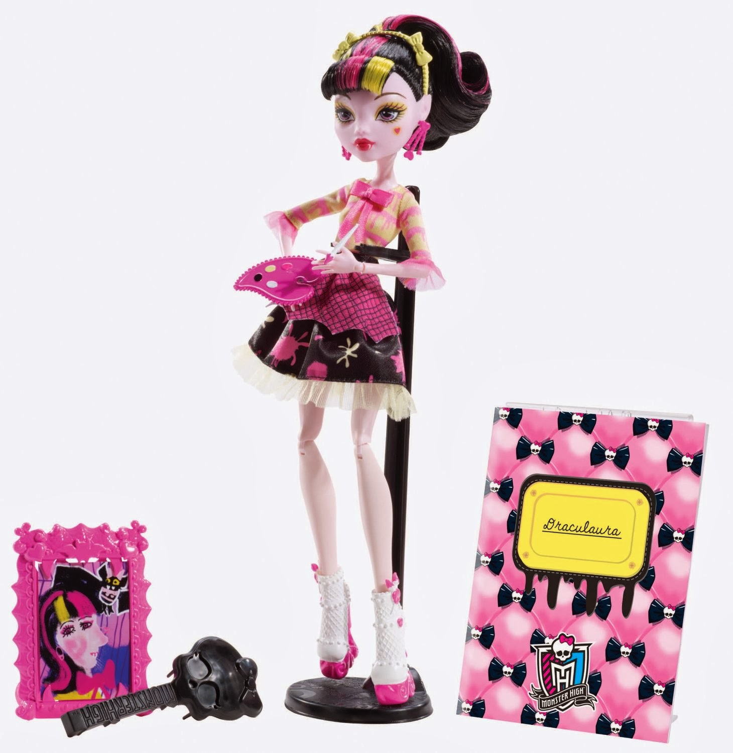 Monster High-Pretty : Imagenes de Draculaura Clase de Arte
