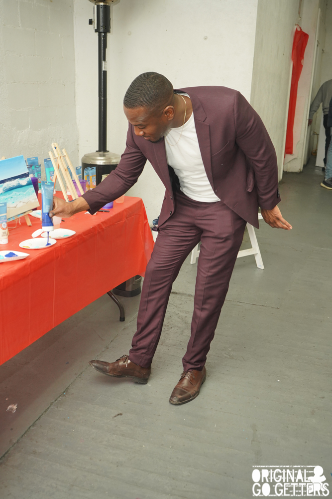 OriginalGoGetters: Paint sip and vibe 2-14-2021