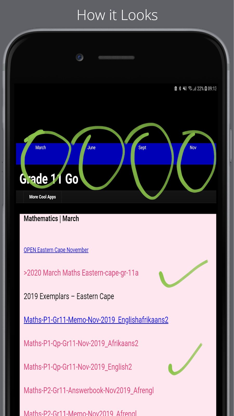 Grape Library: 2020 Grade 11 All Question Papers App