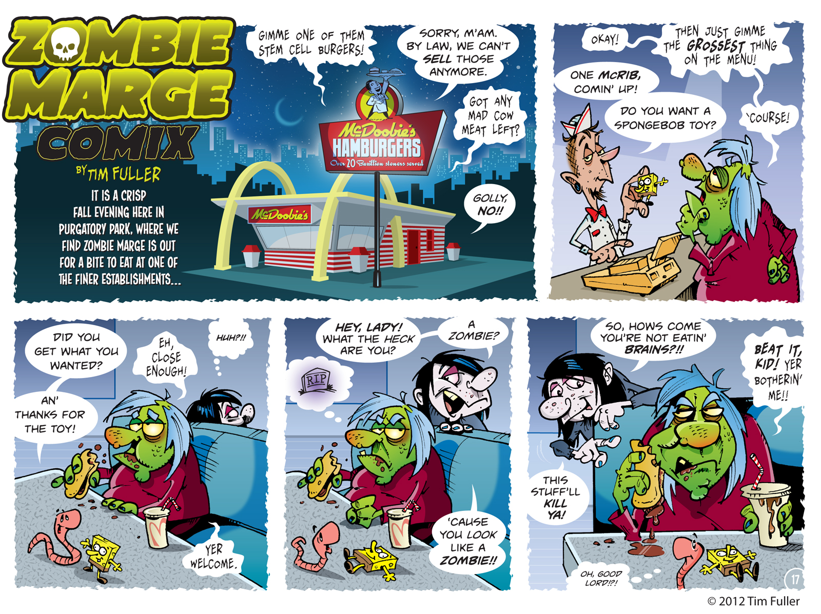 The Zombie Marge Comix Blog: Episode 17