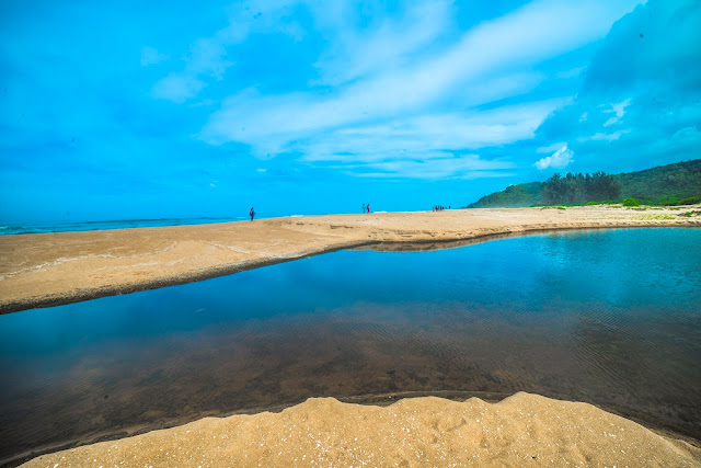 The Scintillating secret beach trek of Ramanagindi