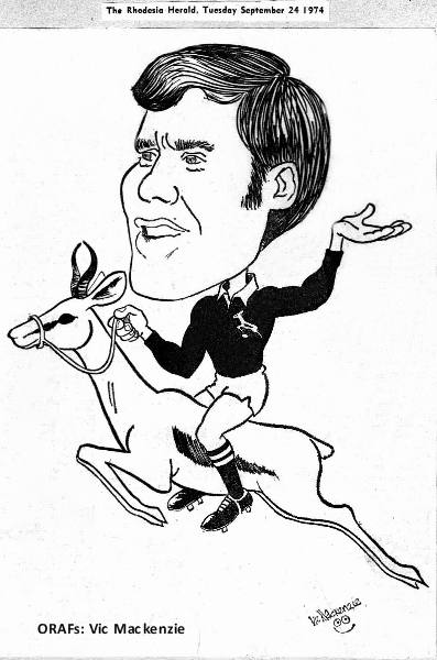 Our Rhodesian Heritage: Vic Mackenzie Artwork: Ian Robertson