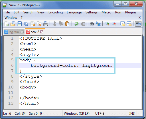 How to Set Background Color in HTML in Hindi | How to Set Background ...