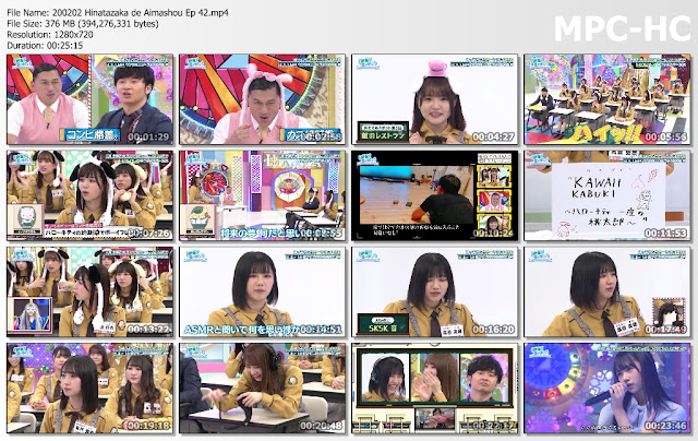 200202 Hinatazaka de Aimashou Ep 42 | Misaka46
