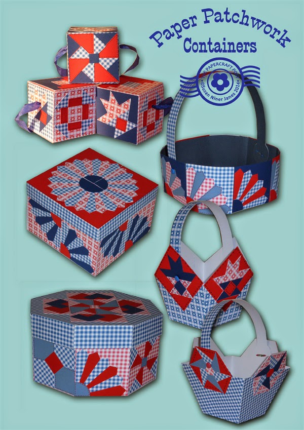 The Papercraft Post: Paper Patchwork Octo Box