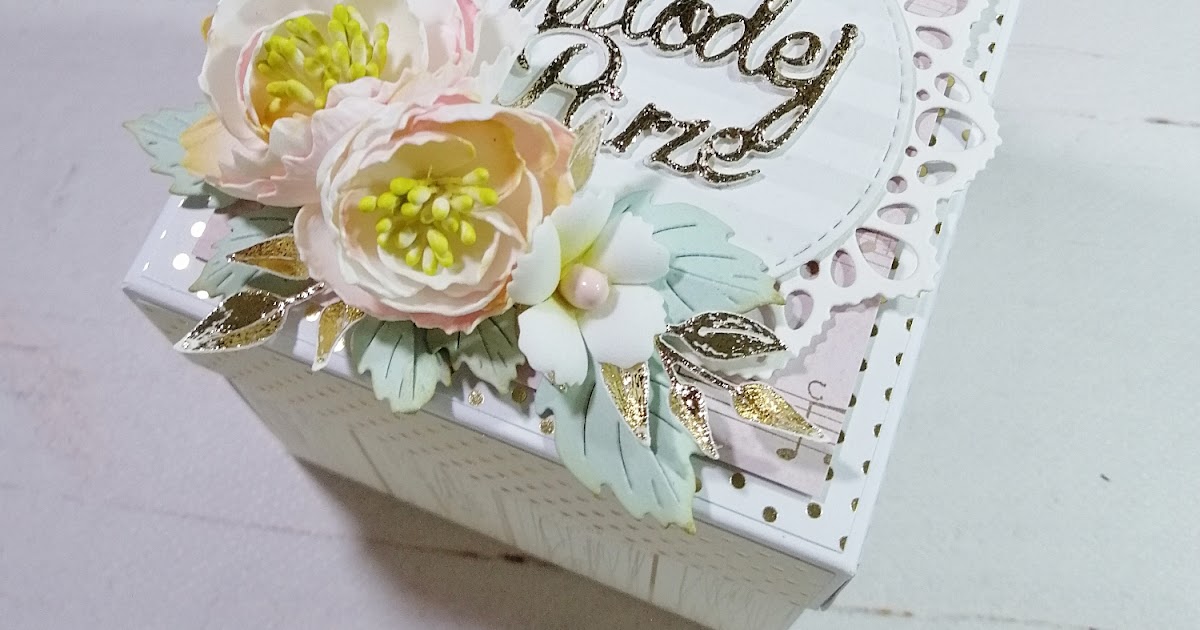 Blog Craft Passion: Ślubny exploding box/ Wedding exploding box