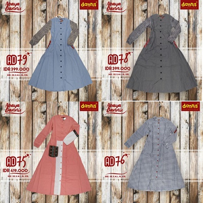 KOLEKSI GAMIS MODERN DANNIS TERBARU