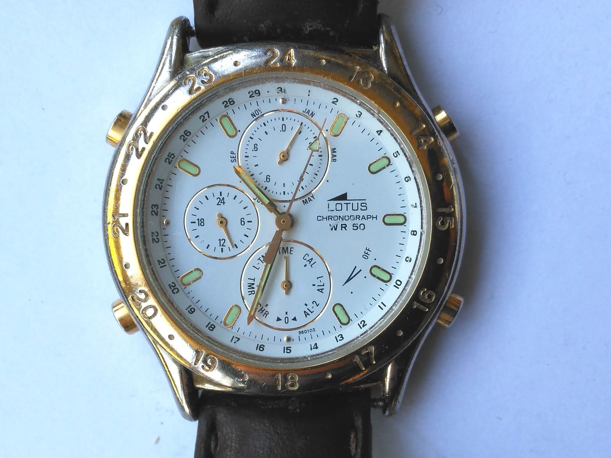 Lotus Chronograph WR 60 (Multichronograph) (década de 1990), Retro ...