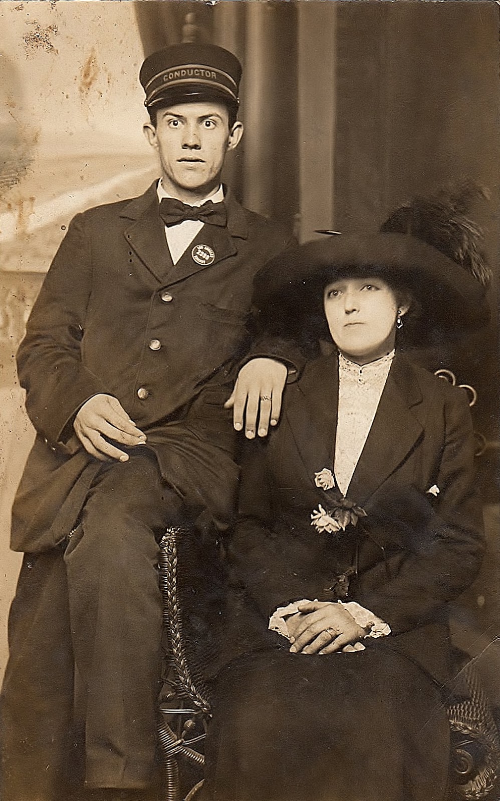 Find Family Photos: Archie and Wife, Los Angeles, California 1910's