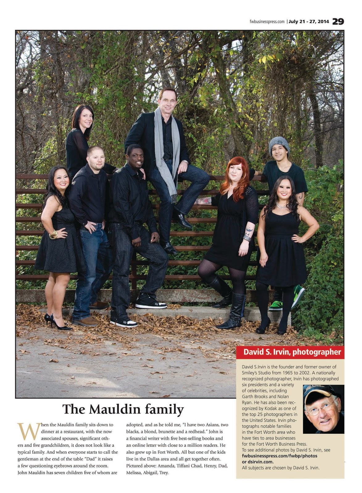 Collin County Business Press: The Mauldin Family