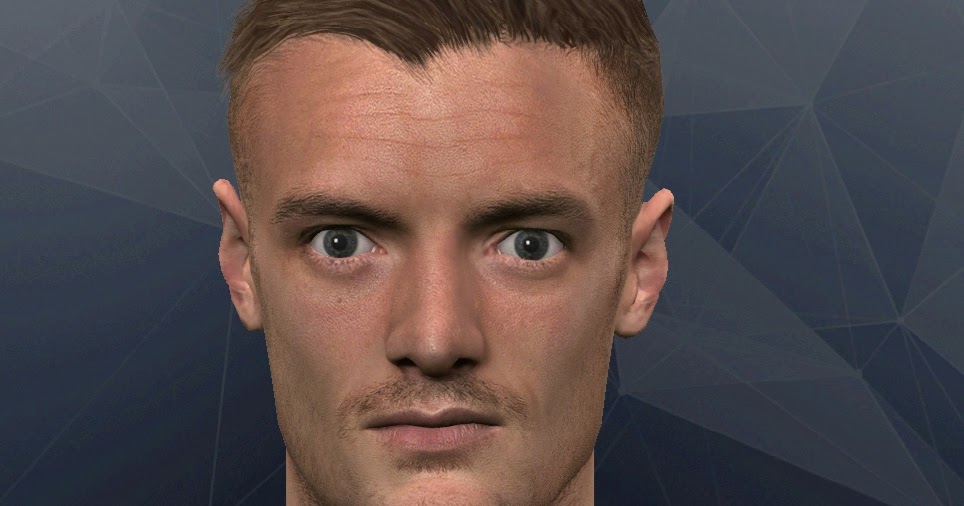 PES 2017 Faces Jamie Vardy by Autentiko ~ SoccerFandom.com | Free PES ...