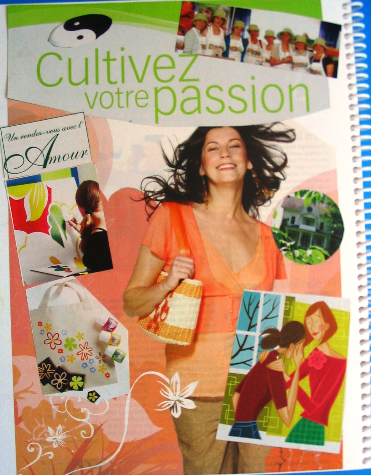 ATELIERS DE JOURNAL CREATIF: Journal creatif et collage