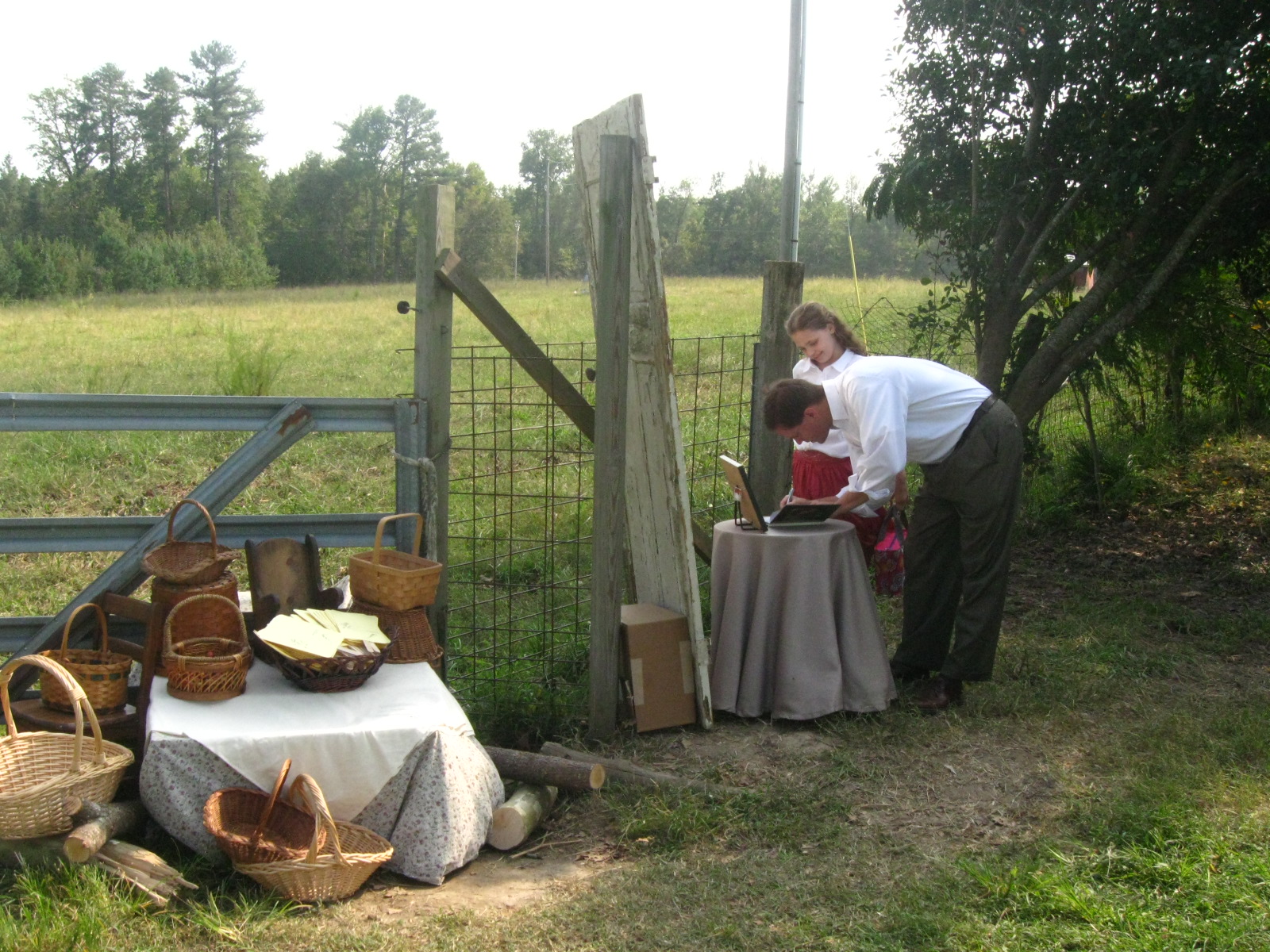 the Domina: Wedding out on the Farm