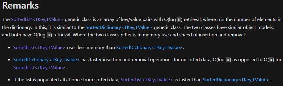 藍色、天空、貓 【c 語言】dictionary And Sorteddictionary And Sortedlist 比較
