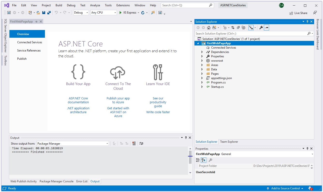 Getting Started With Web Application Using ASP.NET Core 3.1 - Step By ...