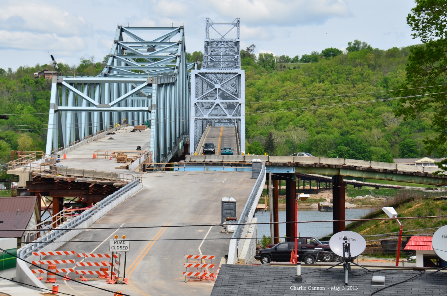 Industrial History: 1929,1997 and 2014 US-421 Milton-Madison Bridges ...