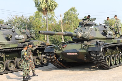 THAIDEFENSE-NEWS: รถถังหลัก M60A3_กองพันทหารม้าที่ 5 รักษาพระองค์