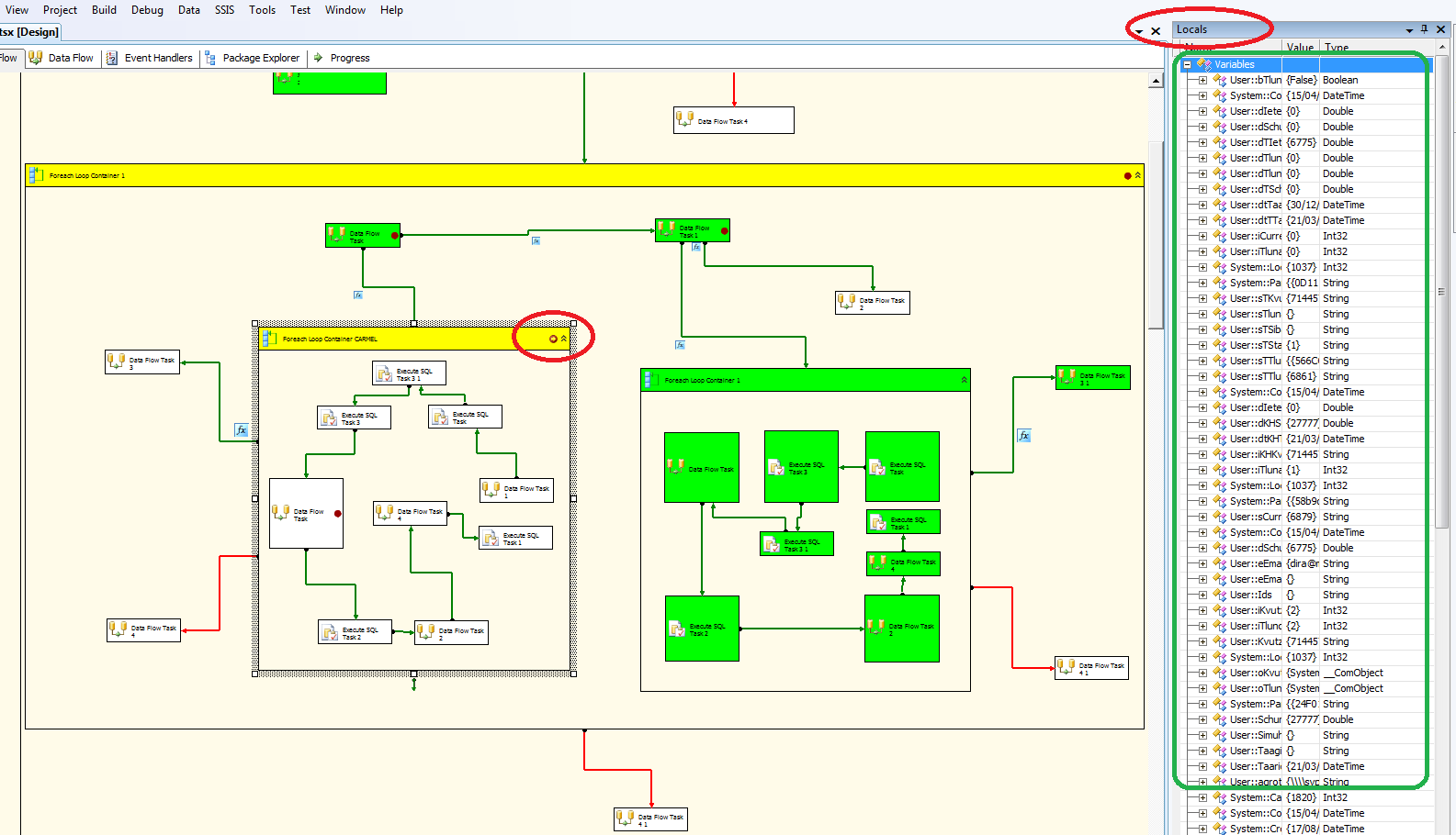 The Asp Mvc Club How To Check Ssis Variables Values At Debugging Runtime