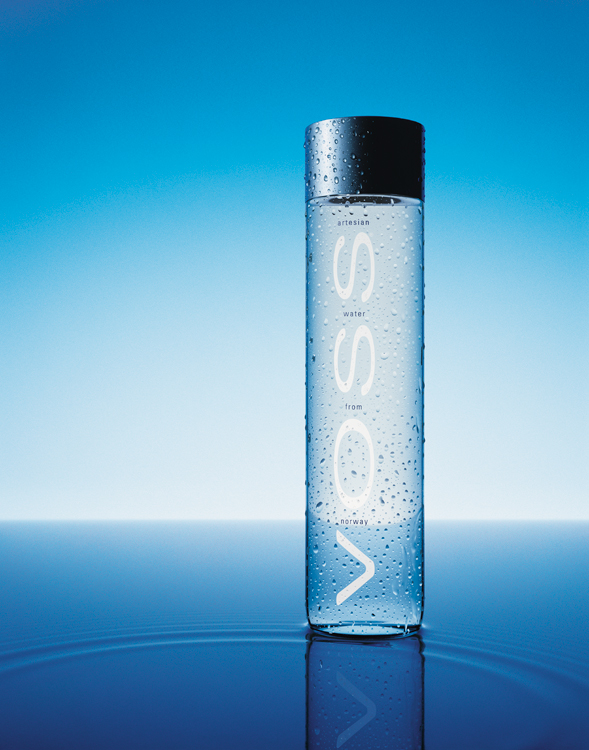 prazer em viver bem: Brinde da semana - Água VOSS