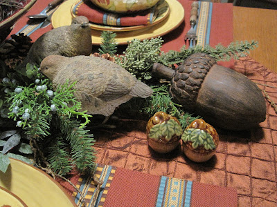 On Crooked Creek: Toasty Warm Tablescape.