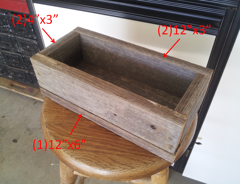 Burlap and Lace: DIY: Rustic Centerpiece Boxes