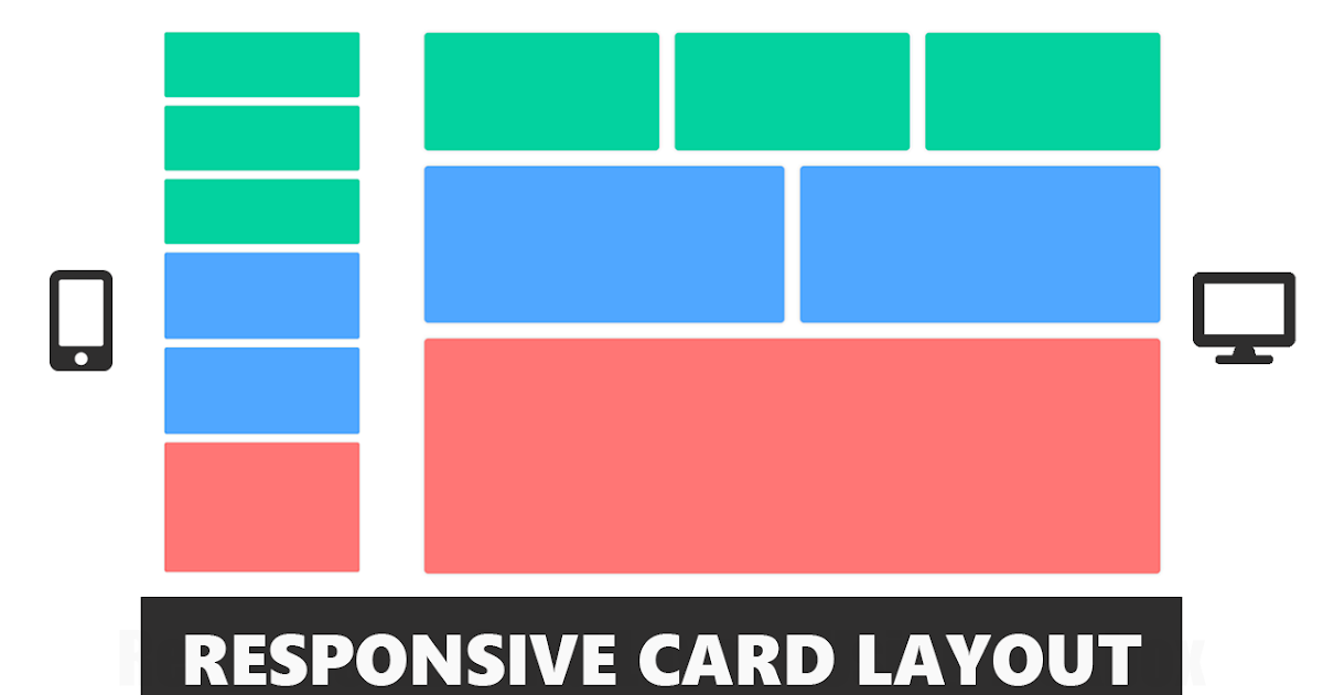 Responsive CSS Card Layout - Using Flexbox - CSS & HTML | Coding Snow ...