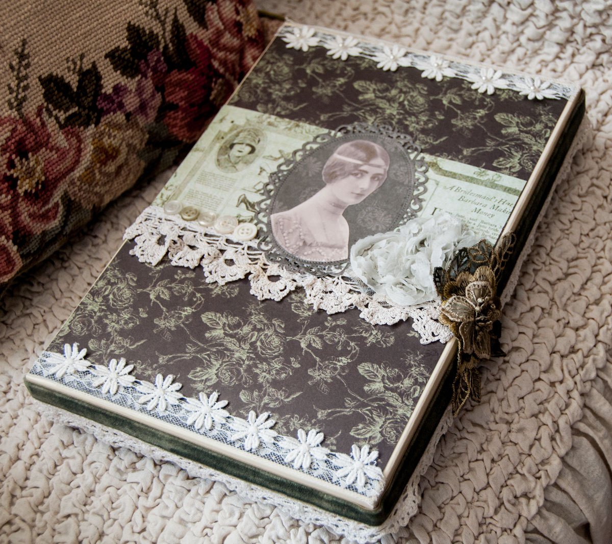 Lace Age Girl: A Suitcase Full of Lace Treasures - Simply Neutrals #19