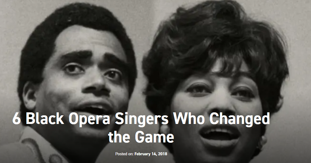 AfriClassical: John Malveaux: LAOpera.org: 6 Black Opera Singers Who ...