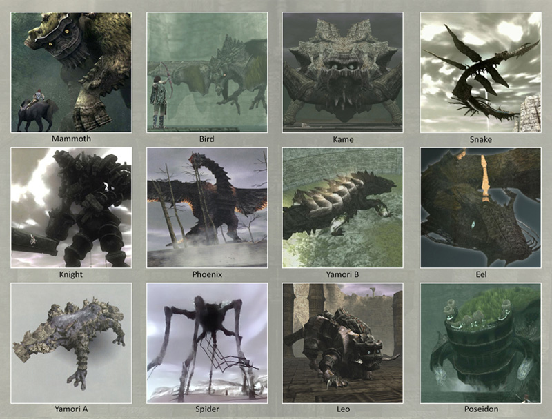Nomad's blog: Unused/Beta Colossi