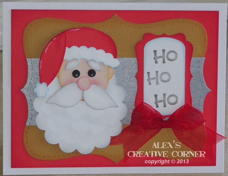 Alex's Creative Corner: Santa Card