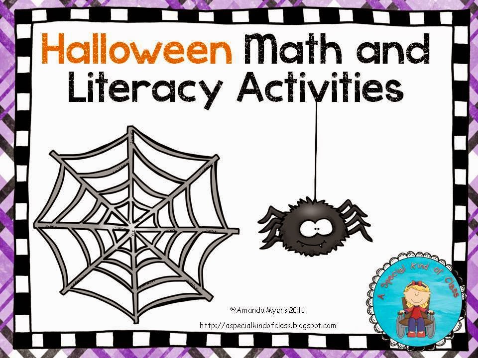 A special kind of class: Updated Halloween Math and Literacy Activities