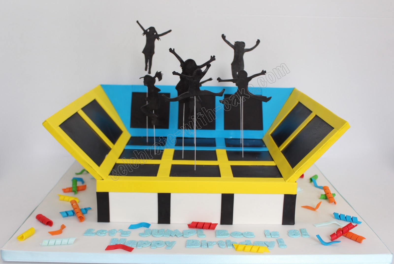 Celebrate with Cake!: Trampoline Park Cake!