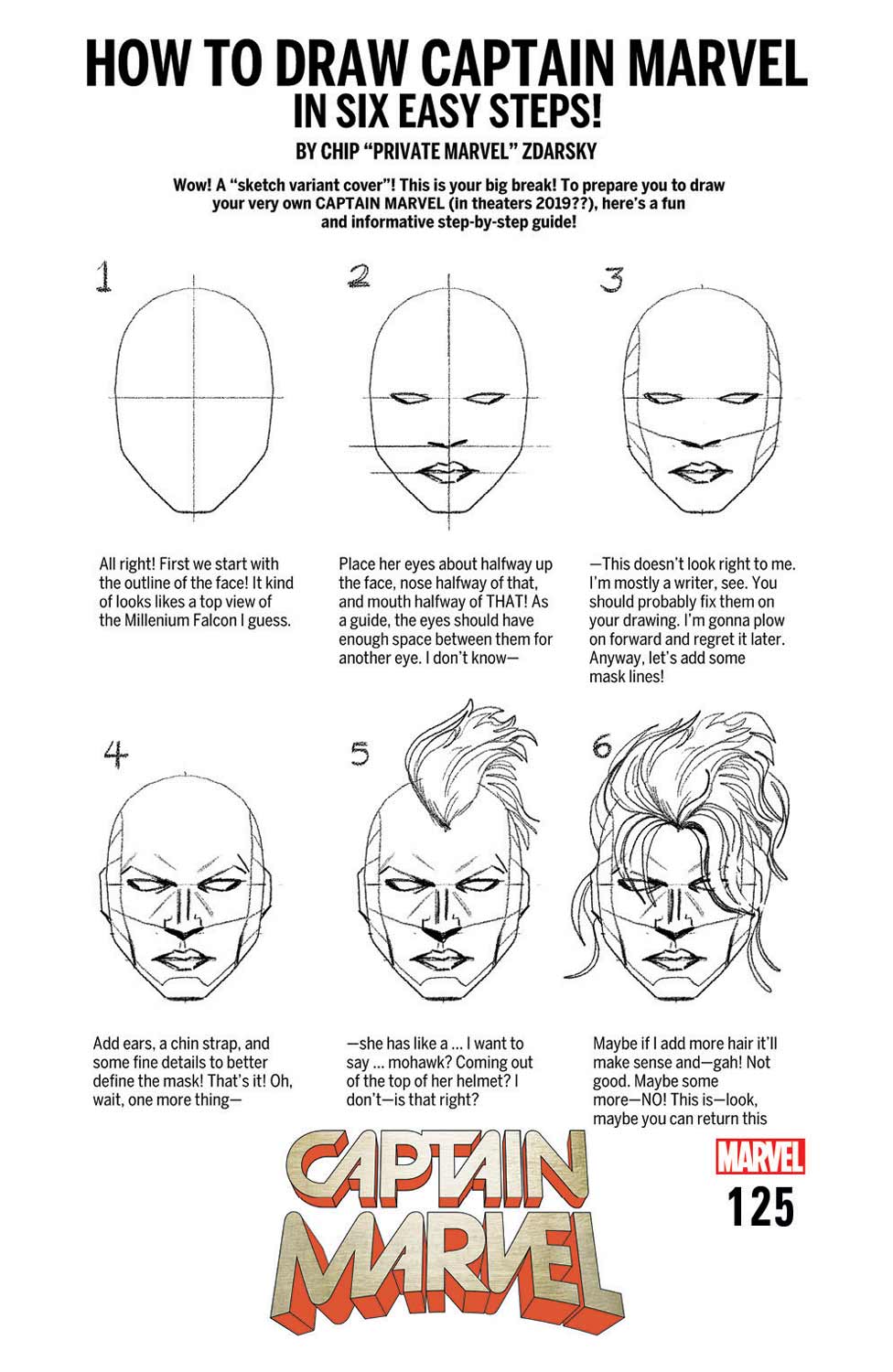 Comic Frontline: Marvel Announces How To Draw Variant By Chip Zdarsky ...