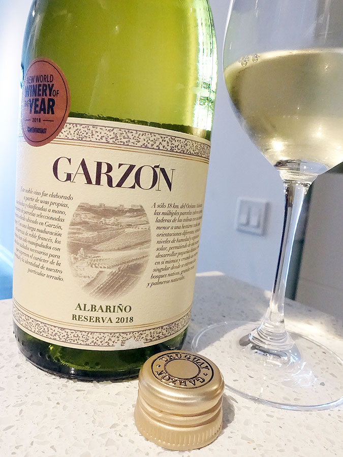 Bodega Garzón Reserva Albariño 2018 (Uruguay) - Wine Review