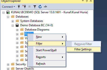 Modify Navision / Business Central Table Fields Data using SQL Database