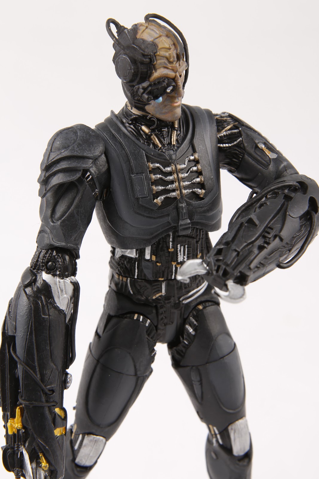 The Trek Collective: Review: Star Trek Select Borg action figure