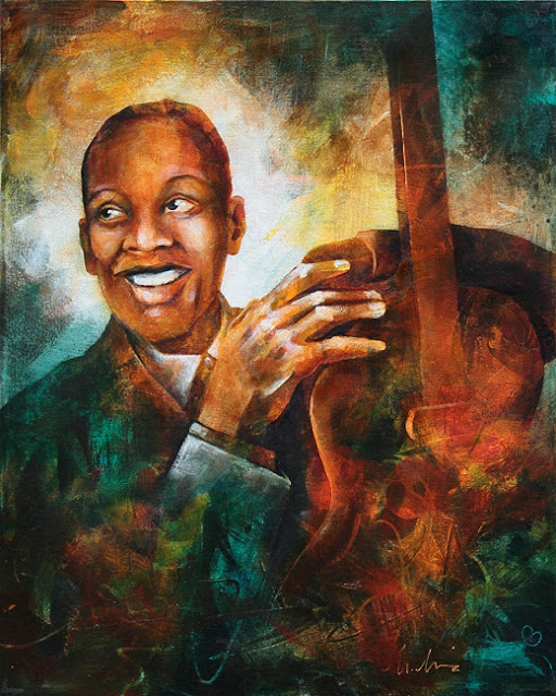 The Art of Marianne Morris: Creating a Portrait: Charlie Christian