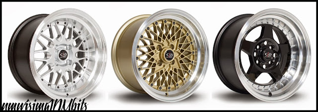 JDMbits: The New Rota 15x8'' Wheel Designs In 4x100 PCD!