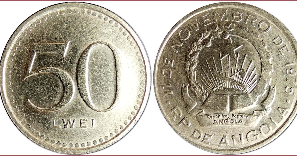 Lwei: coin from People's Republic of Angola (1977-1979); 1/100 kwanza